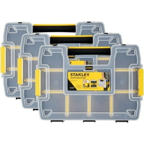 STANLEY Professional Deep Organizer, 10 Compartments, Small Parts Tool ...