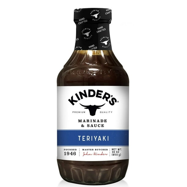 Kinder's Teriyaki Sauce and Marinade (30 Ounce) - Walmart.com