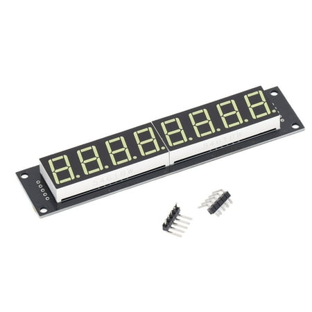 LED Segment Display Module, 8 Digit Digital Tube Accurate Wiring 3 Pin ...