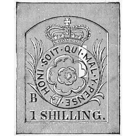 Tax Stamp, 1765-66. /Na Tax Stamp Issued By The British Government For ...