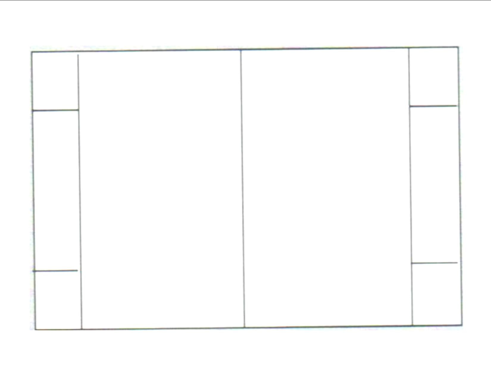 Tri-Fold Table Tent (5"x 8.5" folded) 1-UP on 8.5"x 14" White Vellum ...