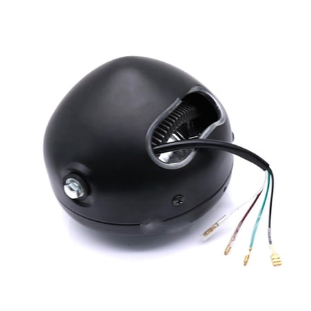 6.5inch LED Motorcycle Headlight Headlight With Bracket Vintage head ...