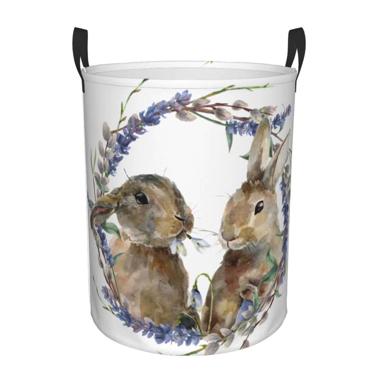 ZNDUO Laundry Basket, Round Laundry Storage Basket, Waterproof Laundry ...