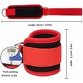 Ankle Straps Ankle Resistance Bands Wrist Cuffs Padded Straps ...