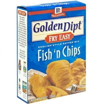 McCormick Golden Dipt Fish 'n Chips Seafood Batter Mix, 10 oz - 8 ...