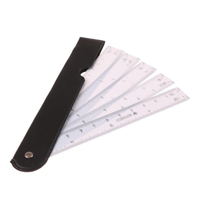 Fan Shape Architects Scale Ruler For Graphics Design Multi Ratio ...