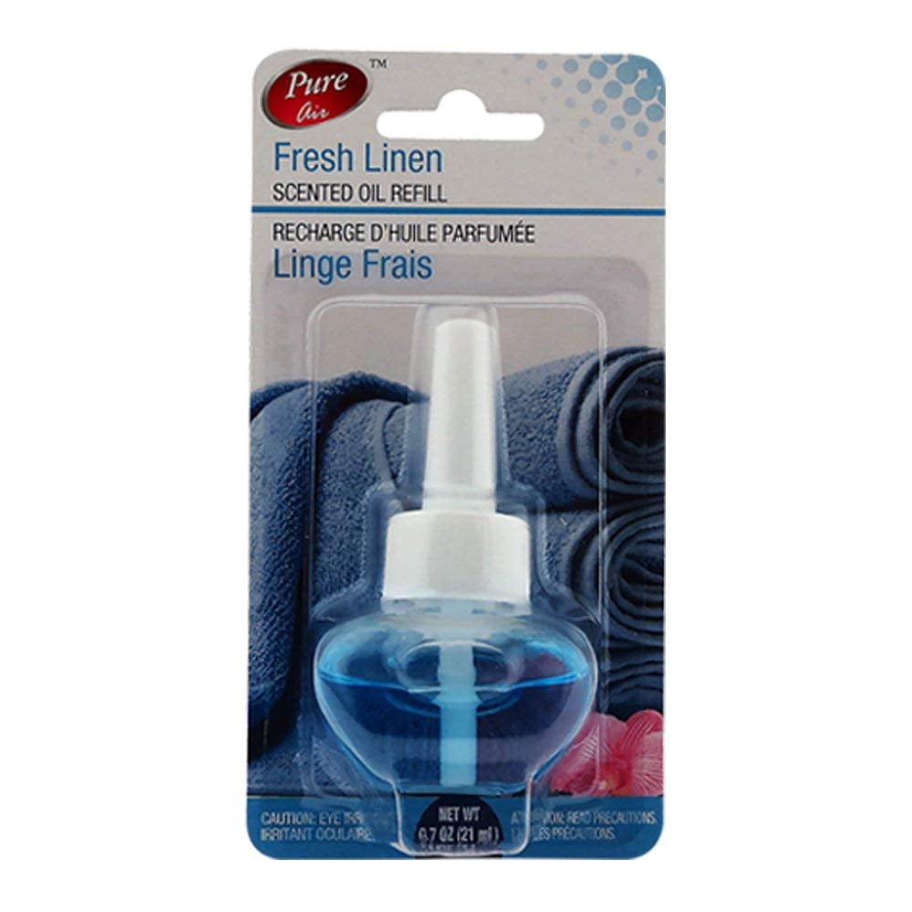 Pure Air Plug In Air Freshener Refill Fresh Linen 21ml (Pack of 3 ...