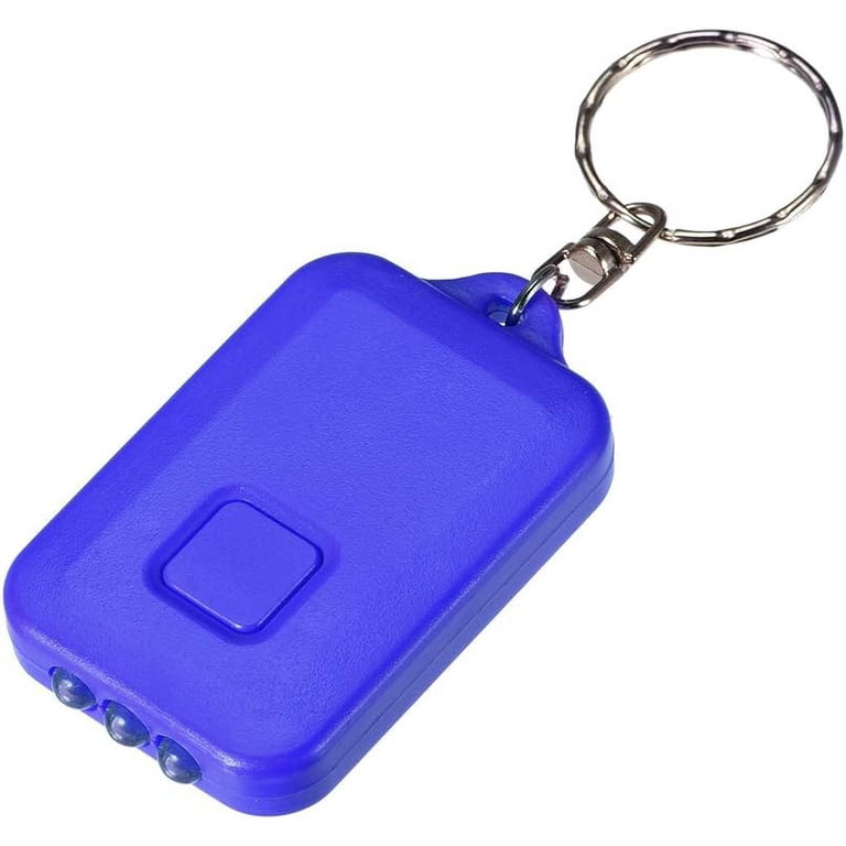 Solar Flashlight Keychain MINI ULTRA BRIGHT LED POCKET LIGHT SOLAR
