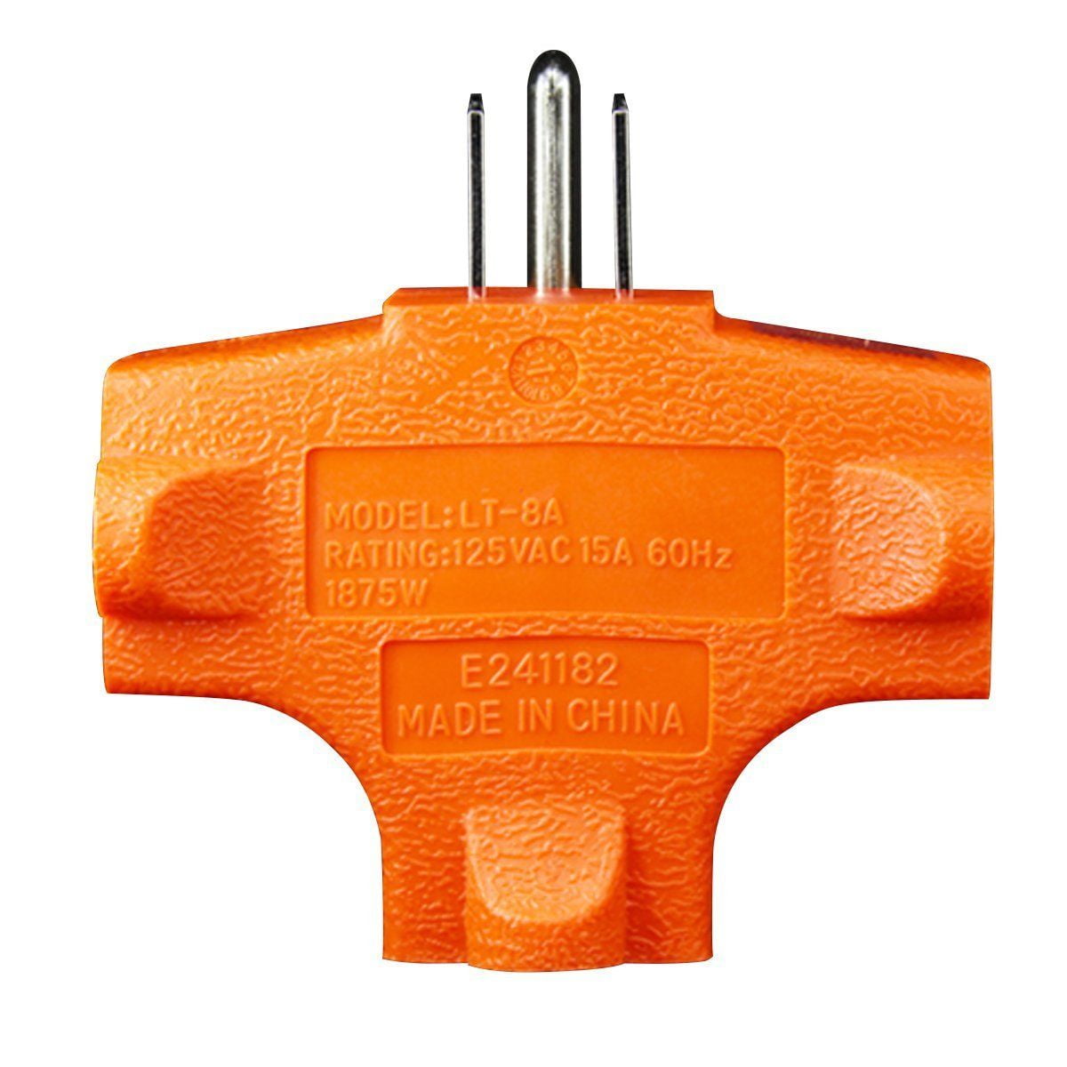 Buy 3-Outlet Grounding Adapter, ANKO [UL Listed] Heavy-Duty Grounded ...