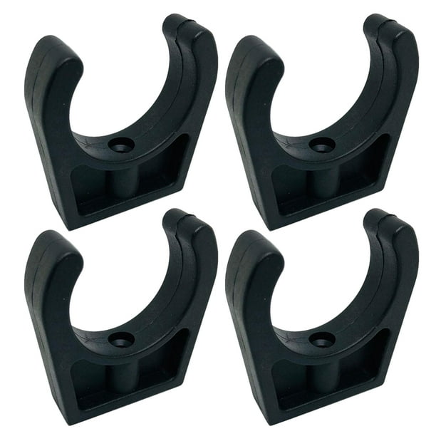 4 Pieces 44MM Boat Oar Mount Holder Hook Push Pole Clips for Boat ...