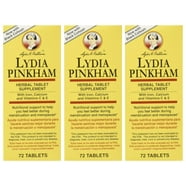Lydia Pinkham Herbal Supplement Tablets, 150 Ct for Menstruation ...