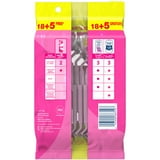 Gillette Daisy Classic Disposable Razor, 18 Count + 5 Bonus Razors ...