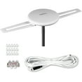 Five Star Omnidirectional Amplified Outdoor/Indoor 200 miles Antenna ...