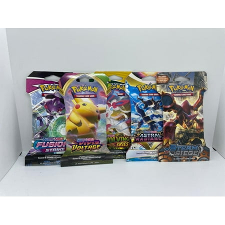 5 Pokemon Blister Packs Bundle! ( Various Sets ) | Walmart Canada