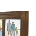 Prinz Homestead Double 5x7 Distressed Walnut Collage Picture Frame ...