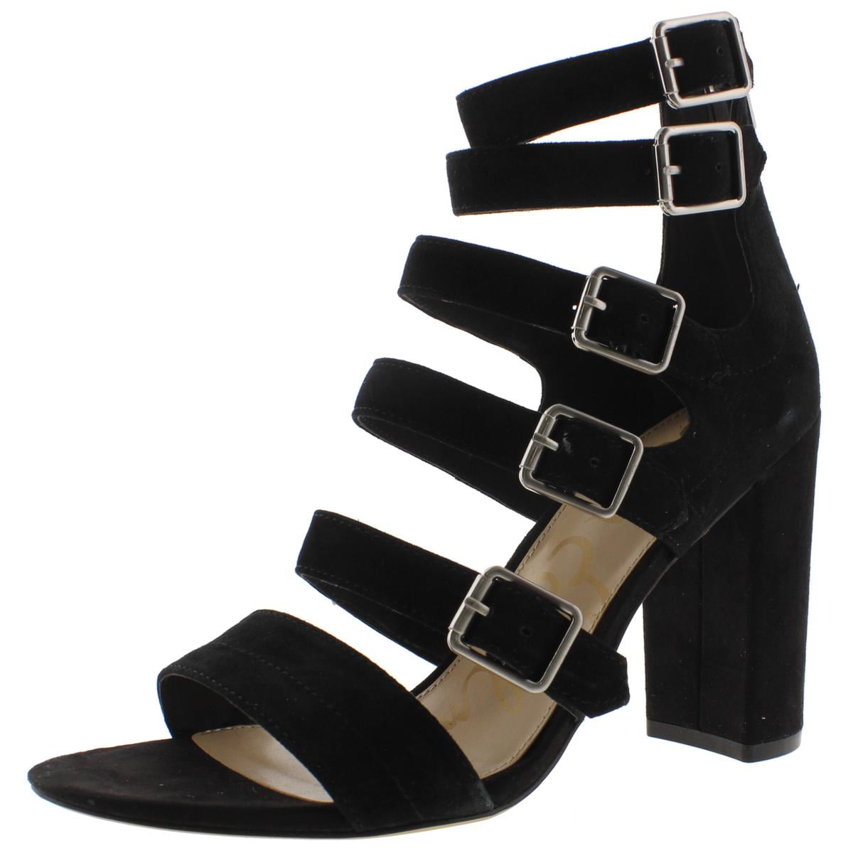 Sam Edelman Womens Yasmina Suede Buckle Dress Sandals - Walmart.com