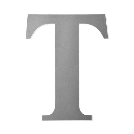 Rusted Orange CRAFTWORKS 9" Classic Metal Letter (T) Metal Alpha Letter ...