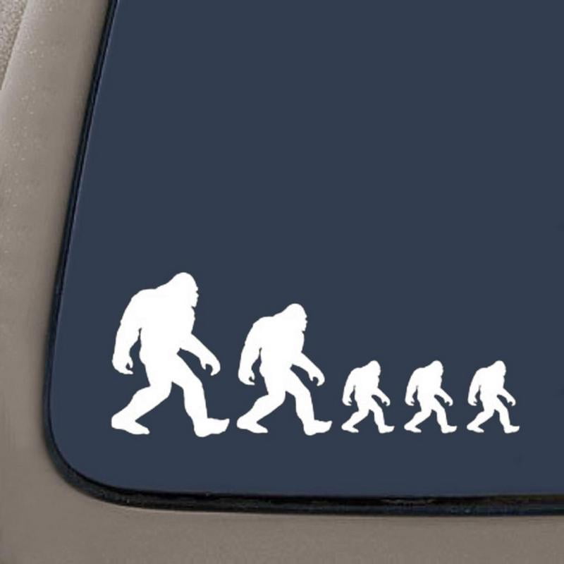 Bigfoot Sasquatch Family Stick Figure Decal Sticker | Car Truck Van SUV ...