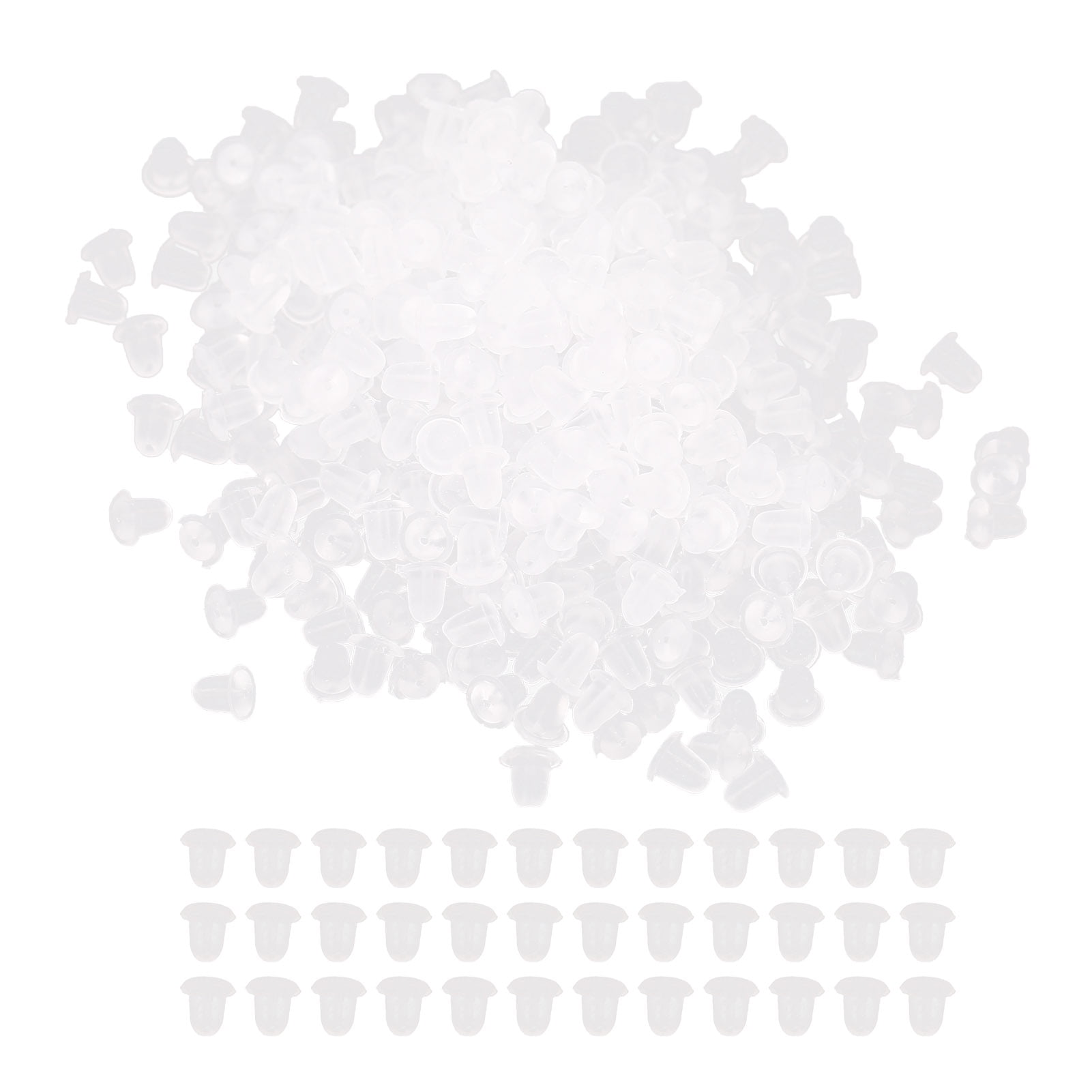 Click here for Liyjtk 500pcs Silicone Earring Backs For Studs  Cl... prices