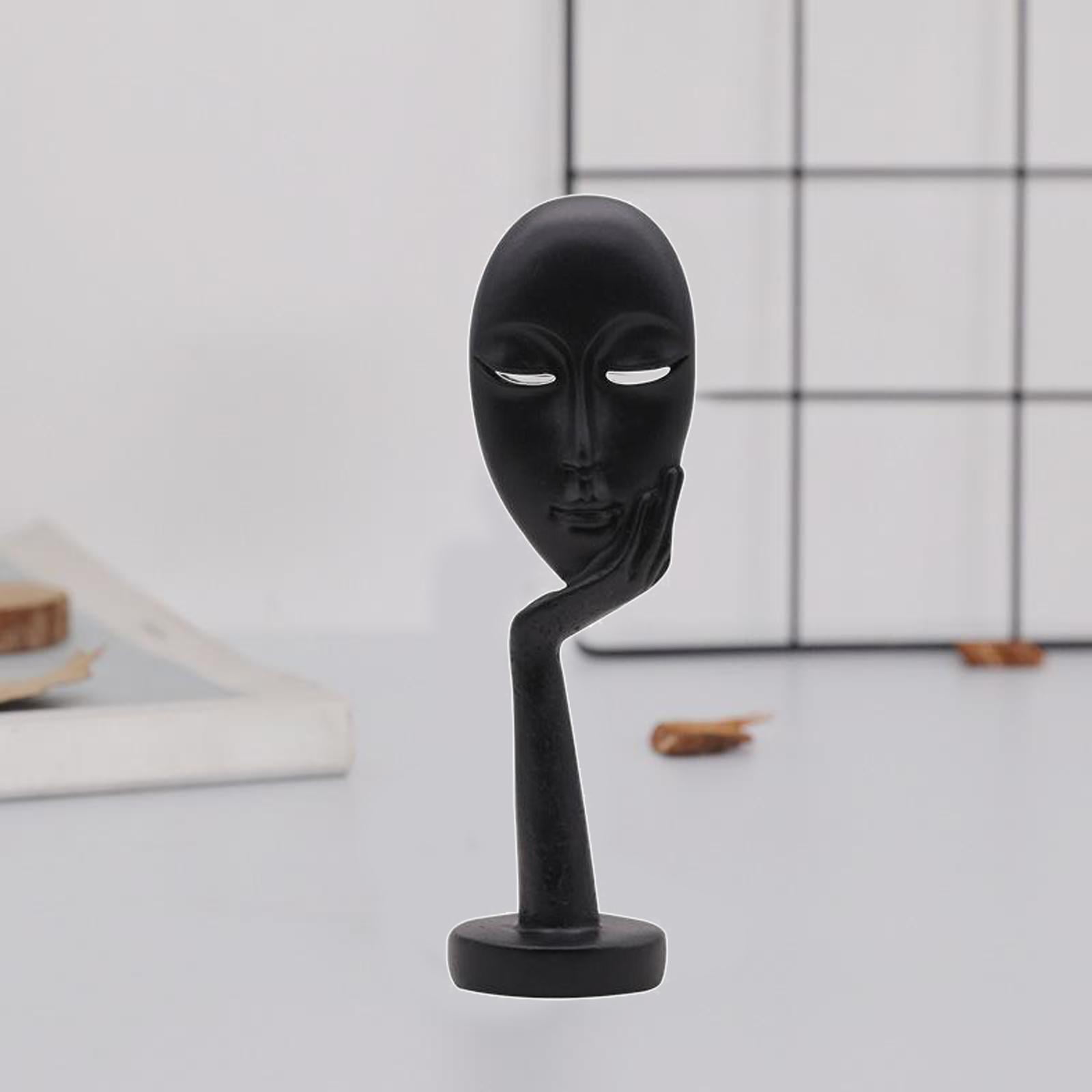 Modern Abstract Statues Sculpture Resin Artistic Thinker Figure ...