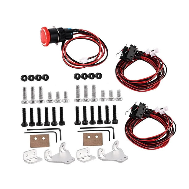 S SERENABLE Limit Switch Set Emergency Stop Switch Part Adjustable Easy ...