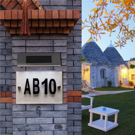 Enqiretly Solar House Number Stainless Eco-Friendly Durable Ip44 ...