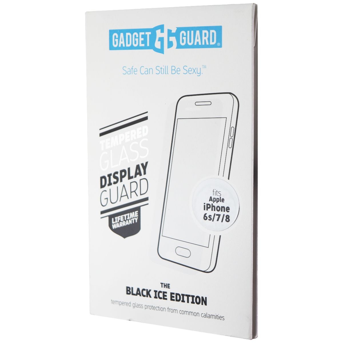 Gadget Guard Black Ice Tempered Glass Screen Protector for iPhone 6S/7/ ...