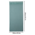 Thermal Insulated Door Curtain, Energy Saving Draft Stopper for Doorway ...