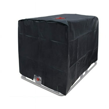 Outdoor IBC Rain Barrel Cover 210D for 1000L, Heavy Duty IBC Tote Cover ...