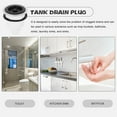 OUNONA Hair Salon Drain Plug Bathtub Stopper Hair Catcher Strainer 11 ...