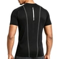 BSDJILFG Cooling T-Shirts for Men Compression Fit Workout Top Quick ...