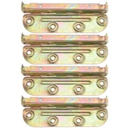 4pcs Angled Legs Fixing Plate Bracket Furniture Table Feet Set W/Screws ...