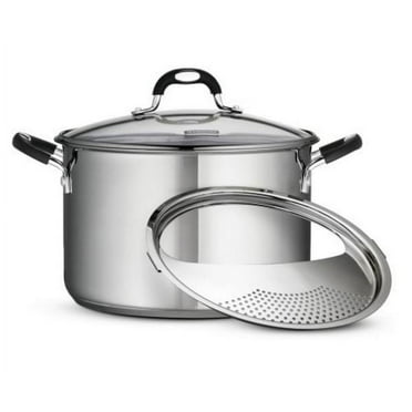 Tramontina 22 Quart Stainless Steel Covered Stock Pot - Walmart.com