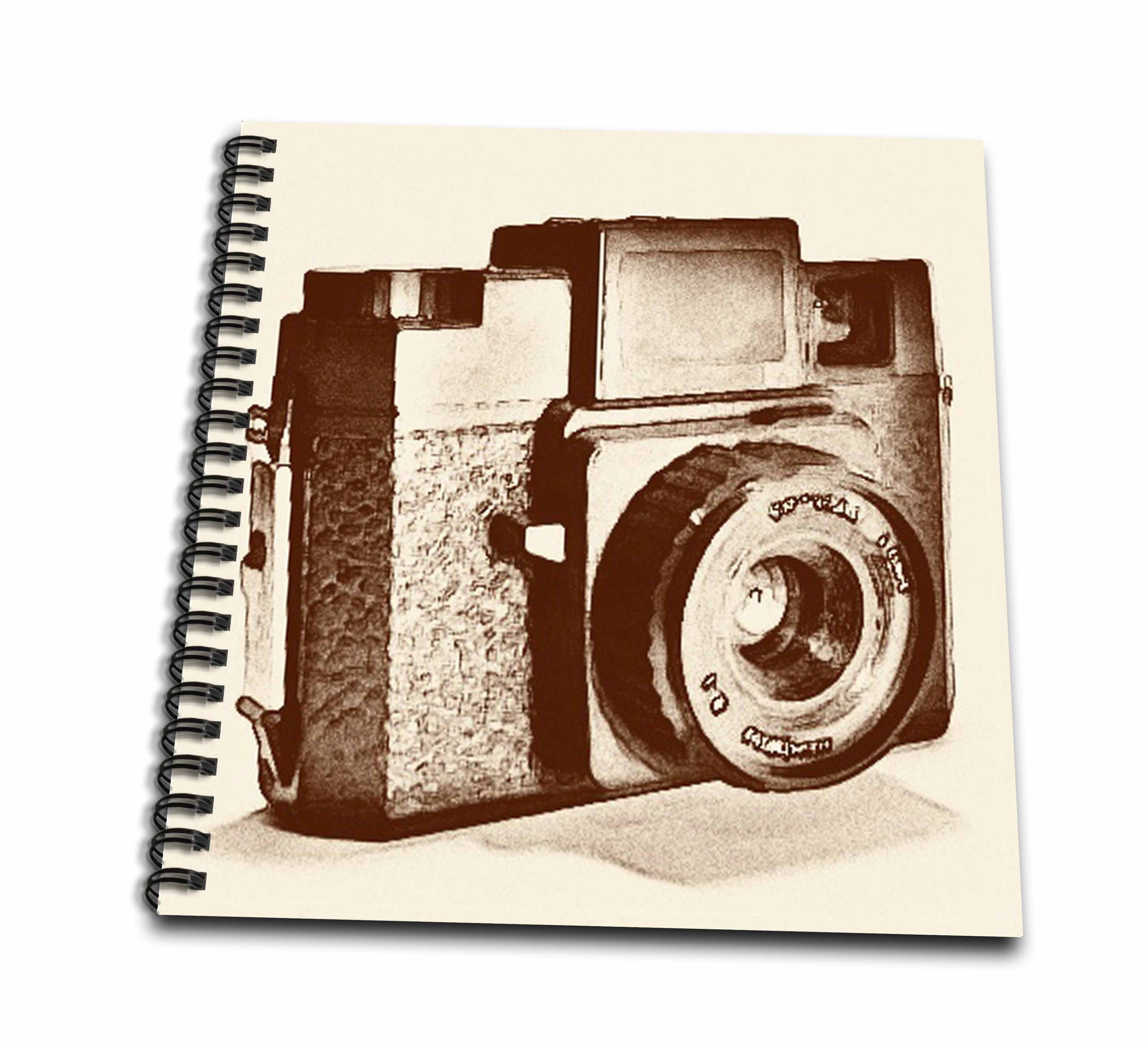 Vintage Camera Drawing