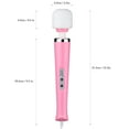 Personal Massager Multi Vibration Speeds Massaging Stick For Women Men