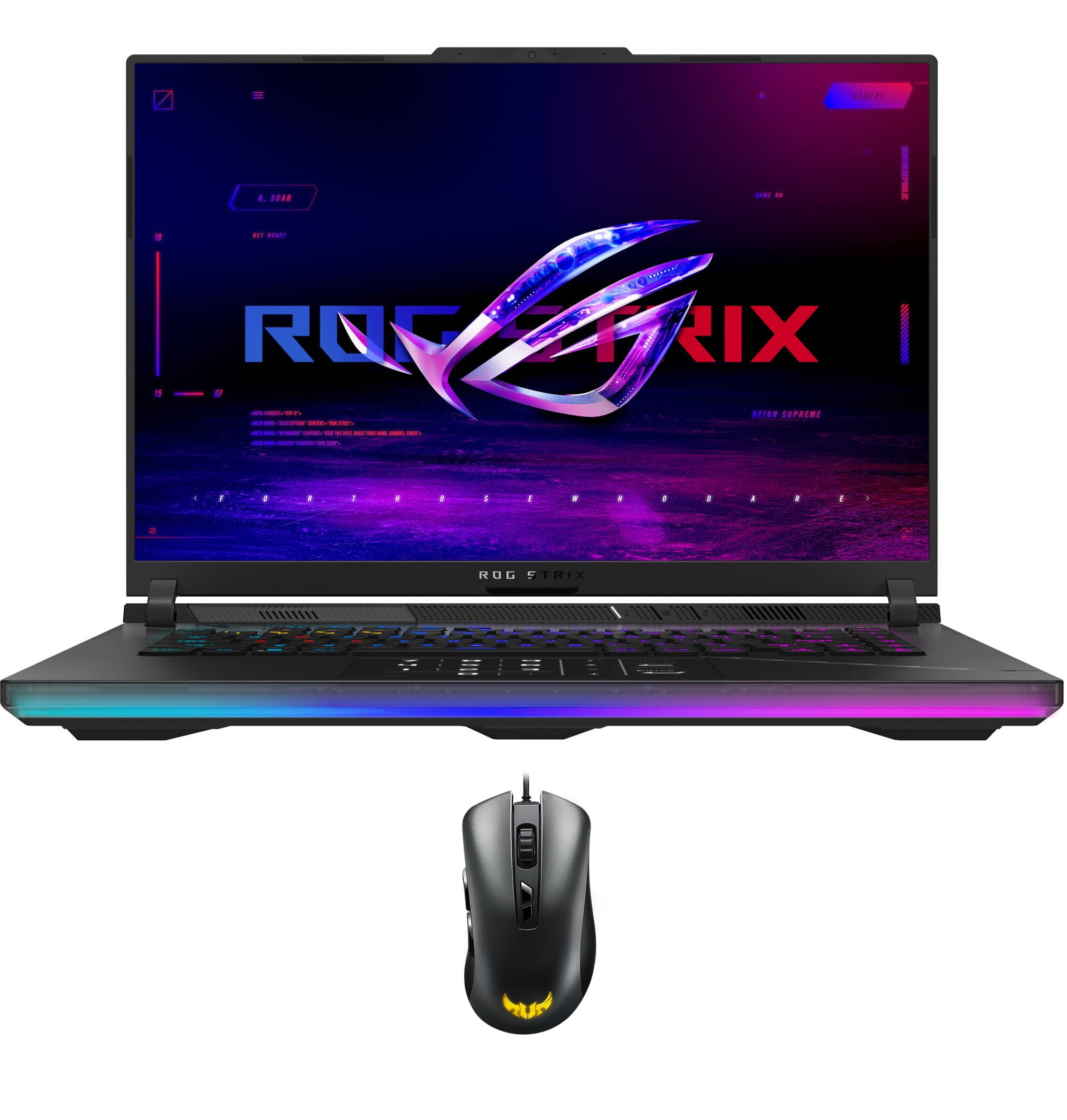 ASUS ROG Strix SCAR 16 G634 Gaming/Entertainment Laptop (Intel i9 ...