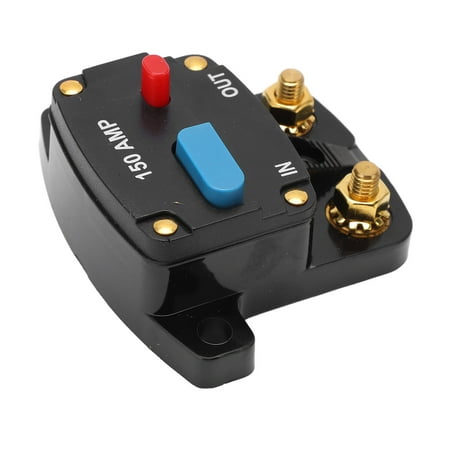 Car Stereo Fuse Holder, Audio Fuse Breaker Inverter Manual Reset Heavy ...