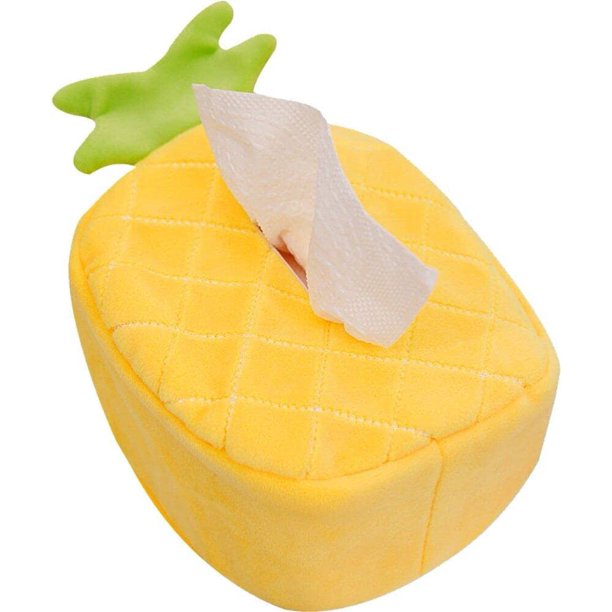 ShenMo 1pcs Plush Cartoon Cardboard Cute Tissue Box Cute Fruit Tissue ...