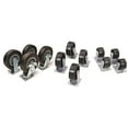 Heavy-Duty Casters, 6 in, 2 Fixed; 2 Swivel - Walmart.com