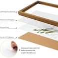 , 12x18 Aluminum Picture Frame, Bronze Metal Thin Poster Frames for 12 ...