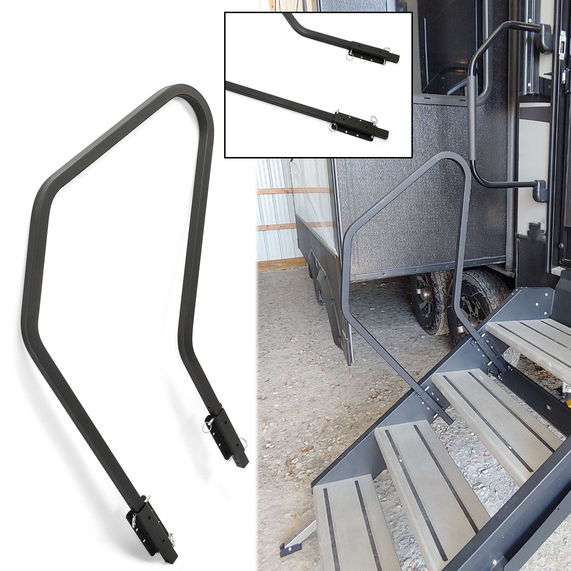 Buy Kojem 4 Step RV Handrail for Any Generation 3 Triple Or Quad Solid ...