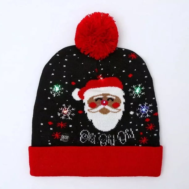 Gorro De Navidad Con Luz Led Navideño Santa Claus Xmas | Walmart en línea