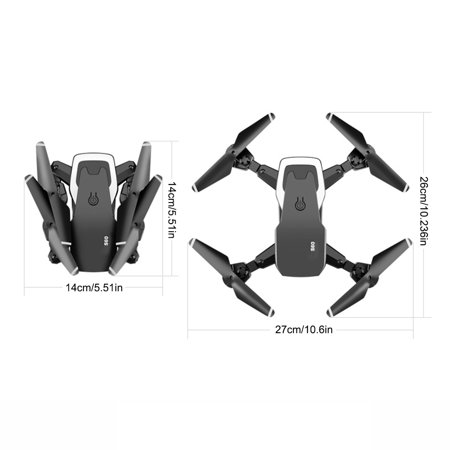 Mini Drone Altitude Hold WiFi Remote Control Foldable Flying Quadcopter ...