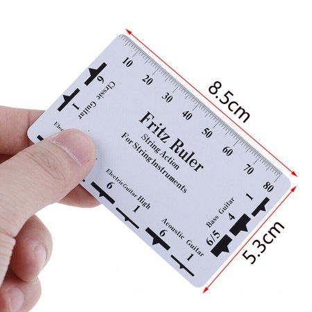String Pitch Ruler String Action Gauge Ruler Baroque Guitar Bass String ...