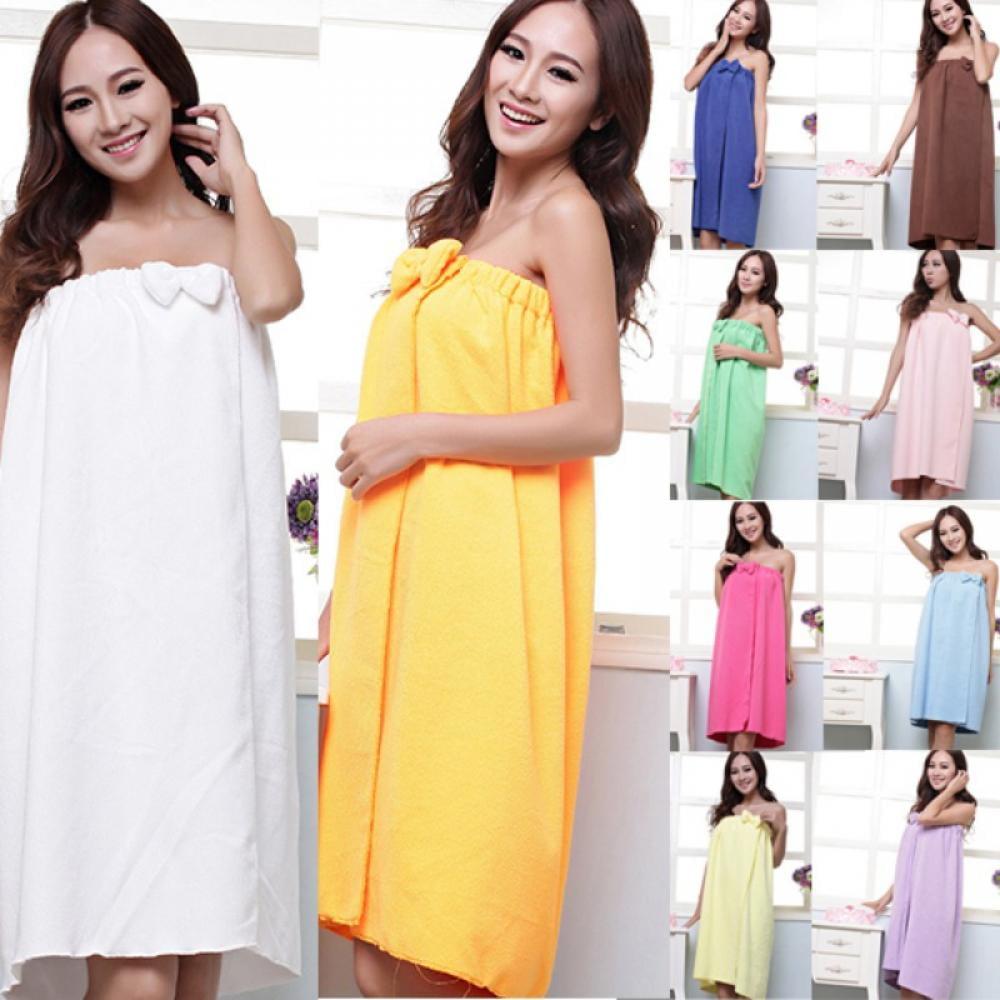Prettyui Sexy Bathing Towels Microfiber Bath Robe Women Men Towels ...