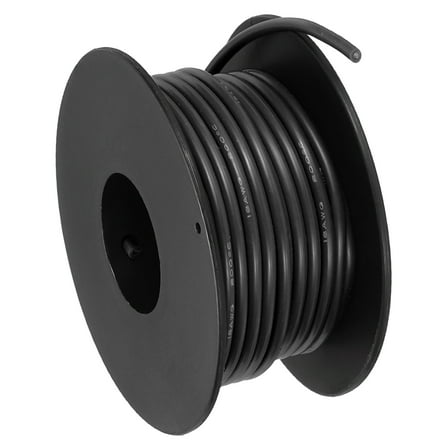 12 AWG Tinned Insulated Electrical Wire, 20ft Flexible Silicone Copper ...