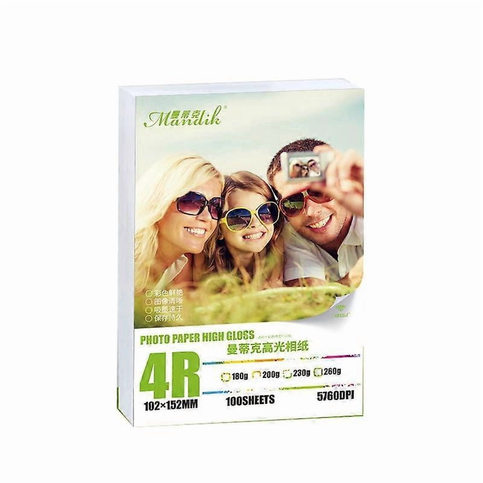 4R 6-inch Glossy Photo Paper | Walmart en línea