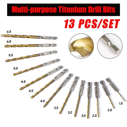 RYOBI SpeedLoad+ Titanium 4-Piece Hex Shank Drill Bit Set - Walmart.com