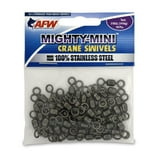 American Fishing Wire Mighty Mini Crane Swivels (100-Percent Stainless ...