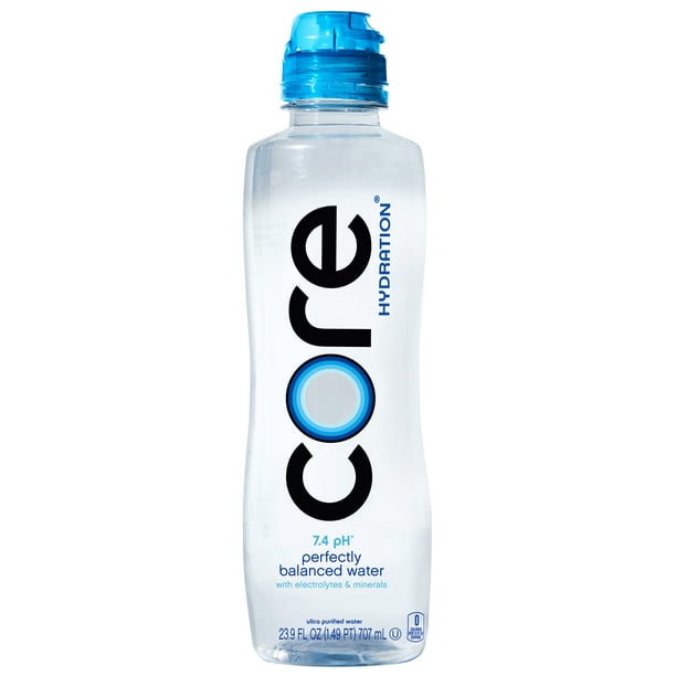 CORE Hydration Nutrient Enhanced Water, 23.9 Fl Oz, 24 Pack Bottles ...